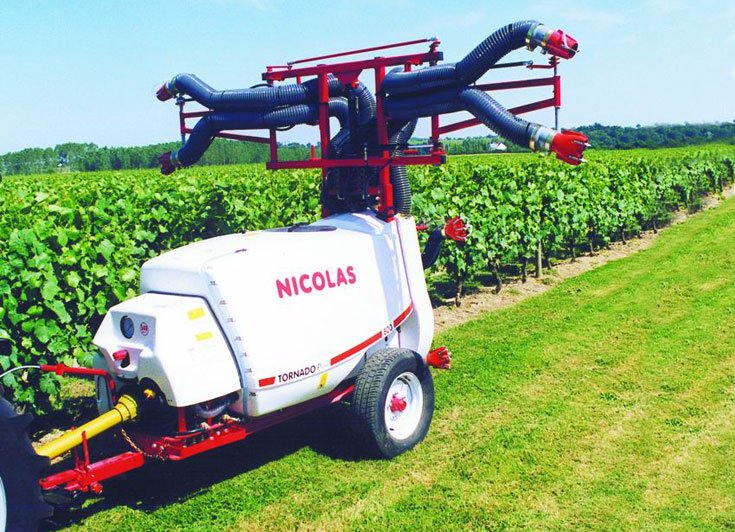 Nicolas sprayers tornado plus - Pneumatic sprayer - Sprayer - Viticulture