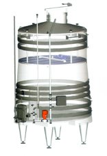 Gd industries cuve d'infusion a grille d'immersion de marc - cuve à chapeau