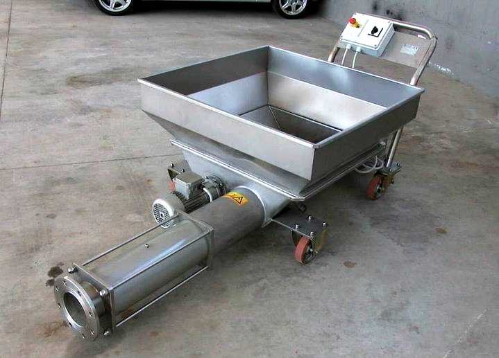 Diemme enologia dmn 60 - pompe à vendange à rotor hélicoïdal - Harvest ...