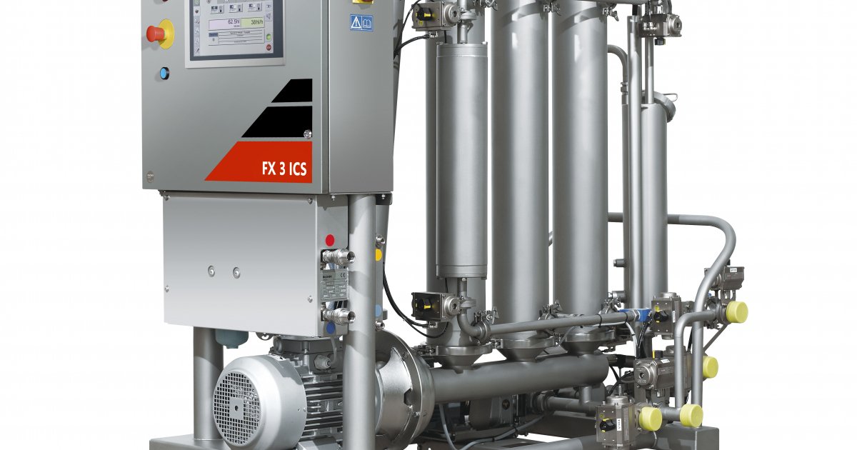 Bucher vaslin fx10 - filtre tangentiel - Crossflow filter - Filter ...